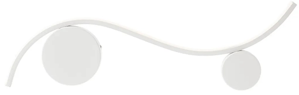 Smarter 01-3108 nástěnné LED svítidlo Wave, pískově bílá, 9W, 3000K, 60cm