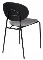Jídelní židle DONNY WLL,šedá White Label Living 1100406