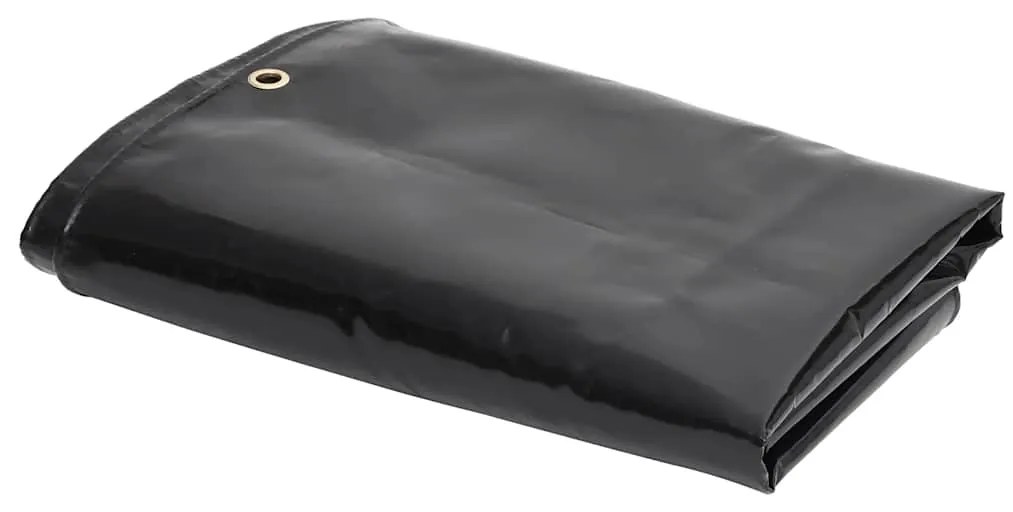 Plachta 650 g/m² 3,5 x 2,5 m černá 151362