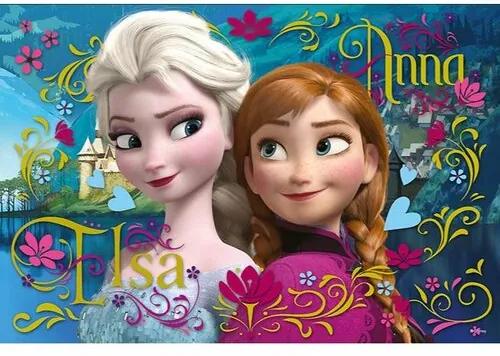 Puzzle Trefl Ledové království Anna a Elsa 100 dílků
