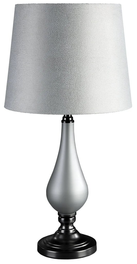 LAMPA ANJA 33X65 CM STŘÍBRNÁ