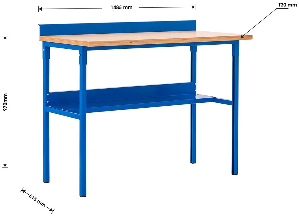 Trestles Pracovní stůl Igy15 PRS1-5017