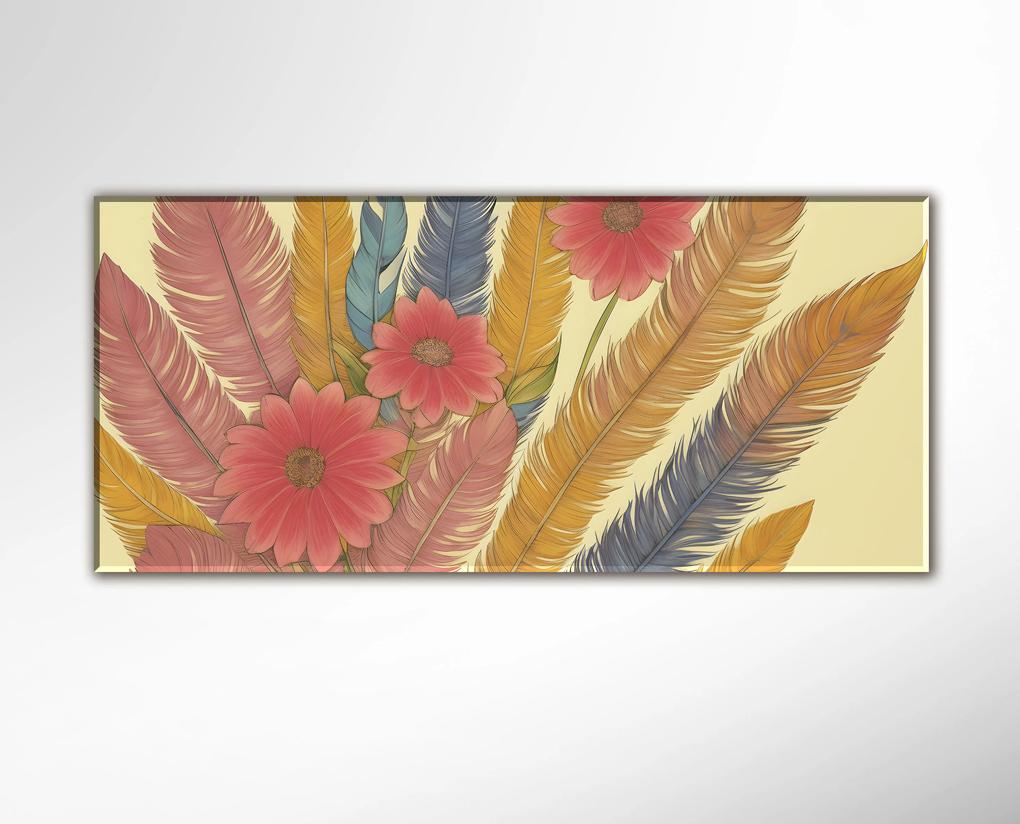 Obraz andělská křídla Rozměry kolekce: pětidílný obdélník 200x90 cm