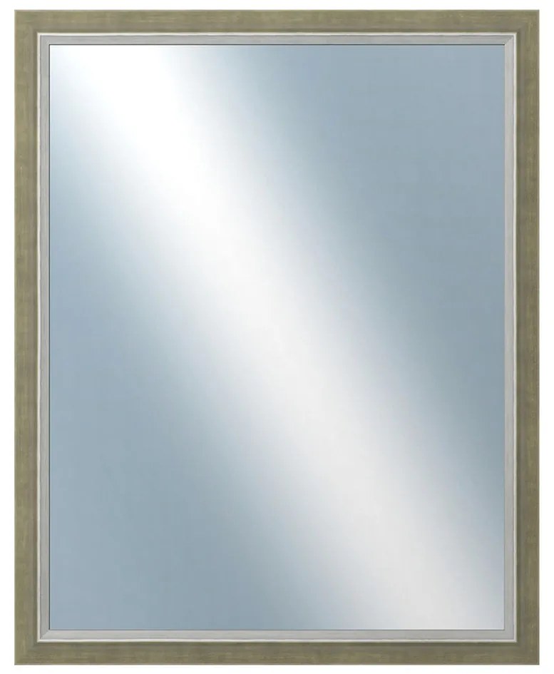 DANTIK - Zarámované zrcadlo - rozměr s rámem cca 80x100 cm z lišty AMALFI zelená (3115)