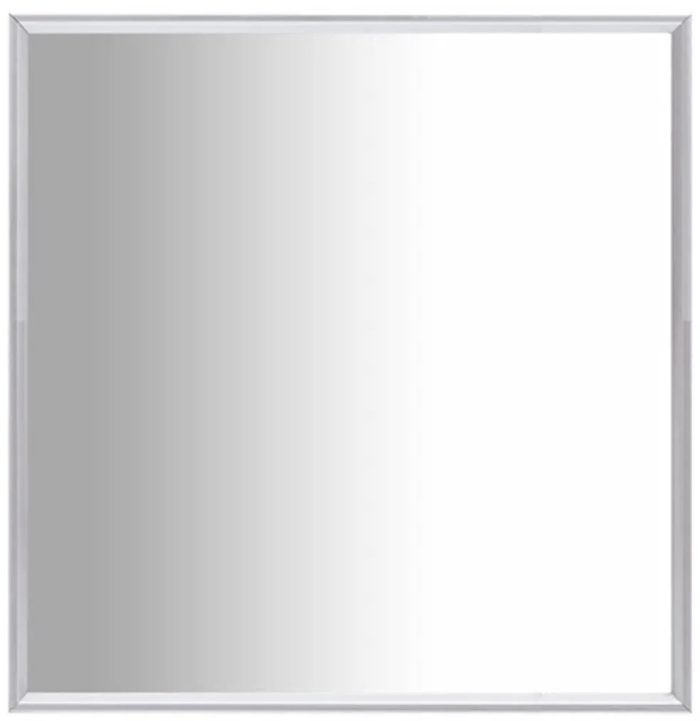 322732 vidaXL Zrcadlo stříbrné 60 x 60 cm