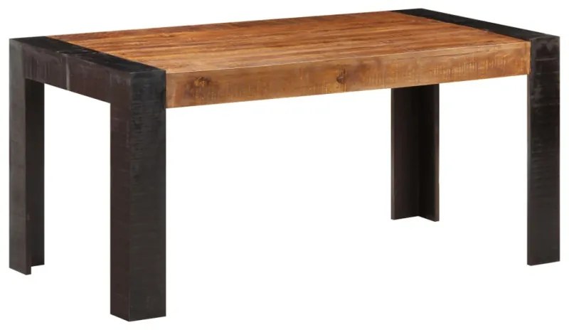 Jídelní stůl 160 x 80 x 76 cm masivní mangovníkové dřevo,  3060200 HangarStore.cz