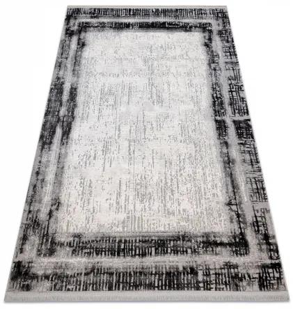 Dywany Luszczow Kusový koberec TULS střapce 51235 Vintage, rám antracit Rozměr koberce: 180 x 270 cm