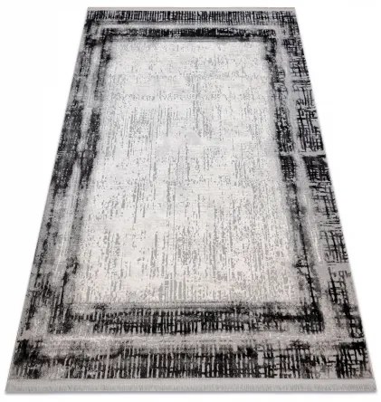 Dywany Luszczow Kusový koberec TULS střapce 51235 Vintage, rám antracit Rozměr koberce: 80 x 150 cm