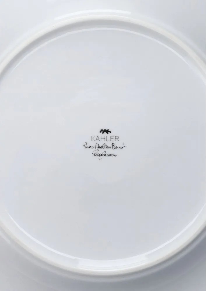 Bílý porcelánový talíř s vánočním motivem ø 27 cm Hammershøi Christmas – Kähler Design