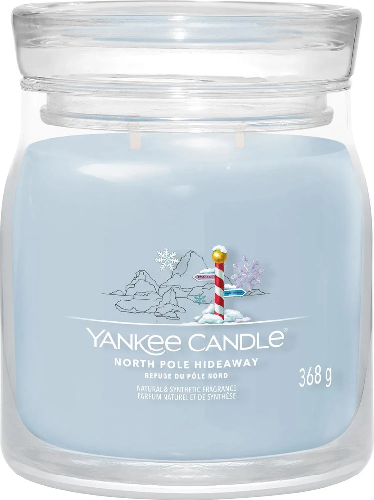 Yankee Candle vonná svíčka Signature 2 knoty North Pole Hideaway 368 g