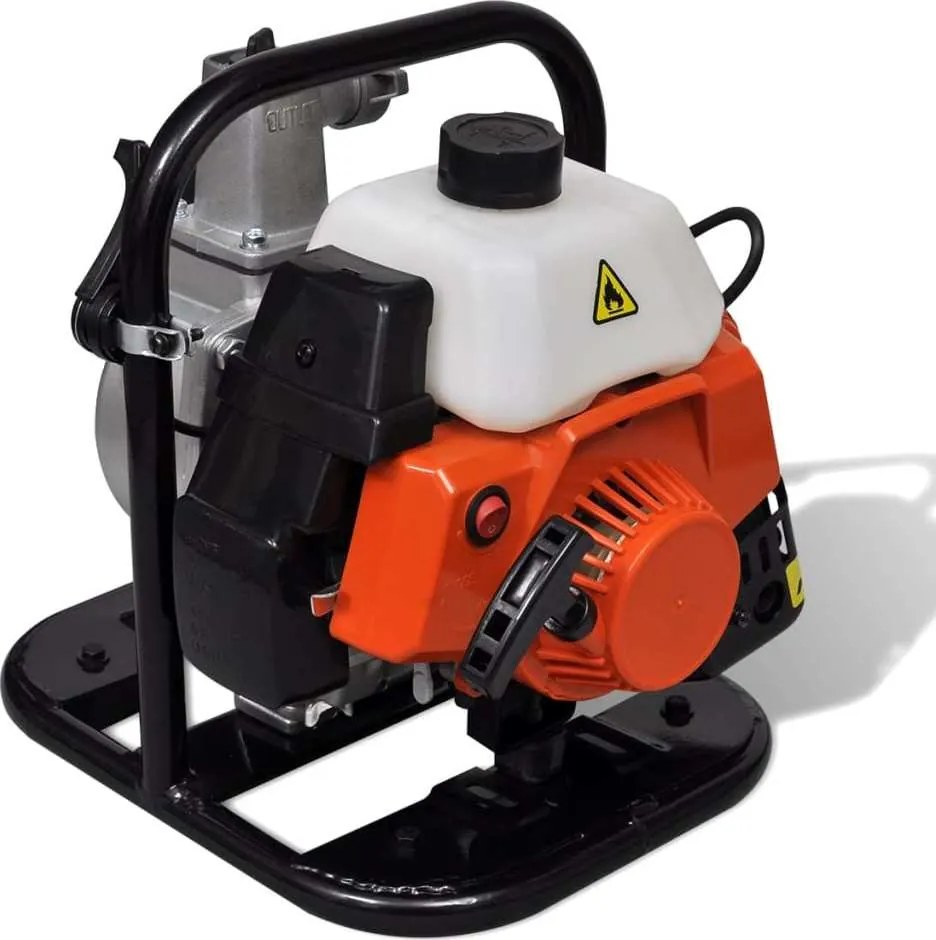 vidaXL Benzínové vodní čerpadlo 2taktní 1,2 kW 0,95 l [141660]