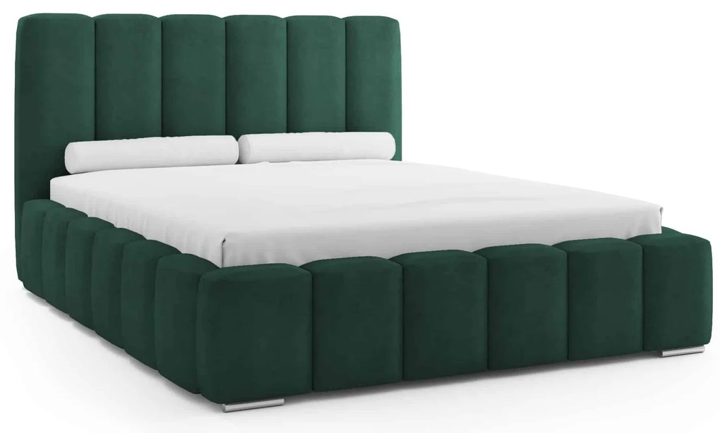 Postel MODEL 14 140x200 zelená - MONOLITH 37