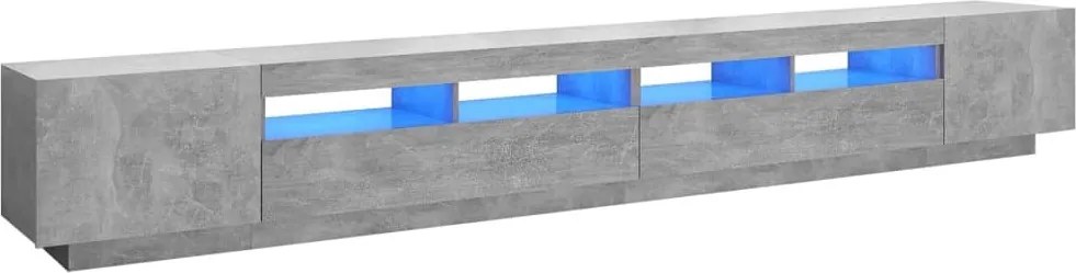 vidaXL TV skříňka s LED osvětlením 300x35x40 cm [3120178] Barva: dub sonoma