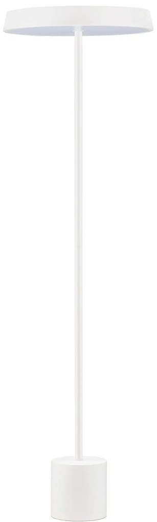 LED bílo-černá stojací lampa Vetro