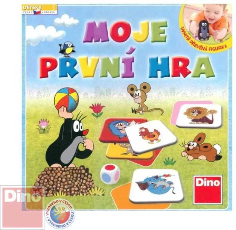 DINO Hra Krtek moje první hra Krteček *SPOLEČENSKÉ HRY* dn623286