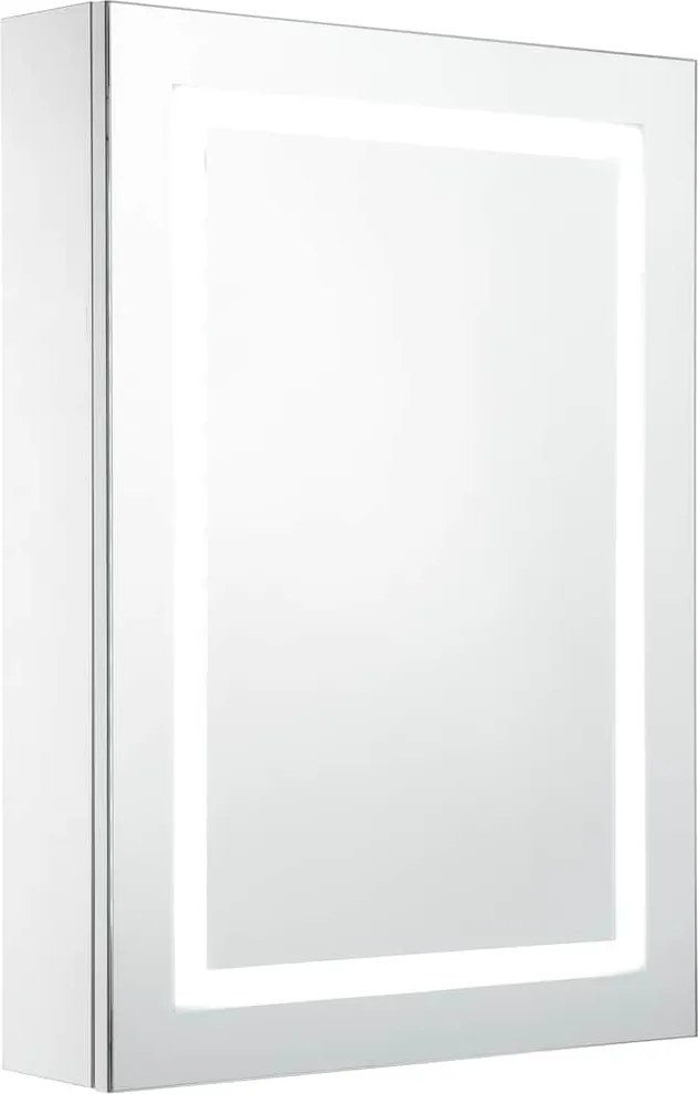 LED koupelnová skříňka se zrcadlem 50 x 13 x 70 cm 285116