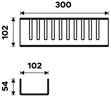 Nimco Police do koupelny, do sprchy