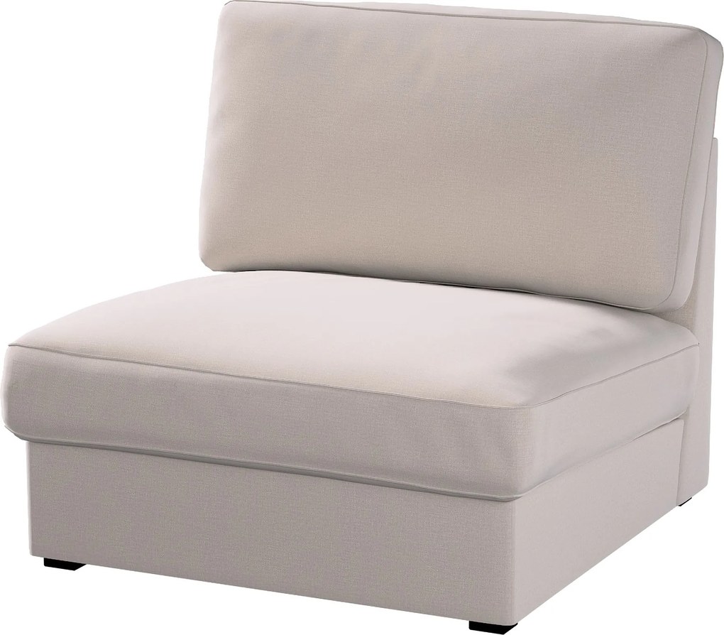 Potah na neskládací křeslo IKEA Kivik barva béžová látka sametová