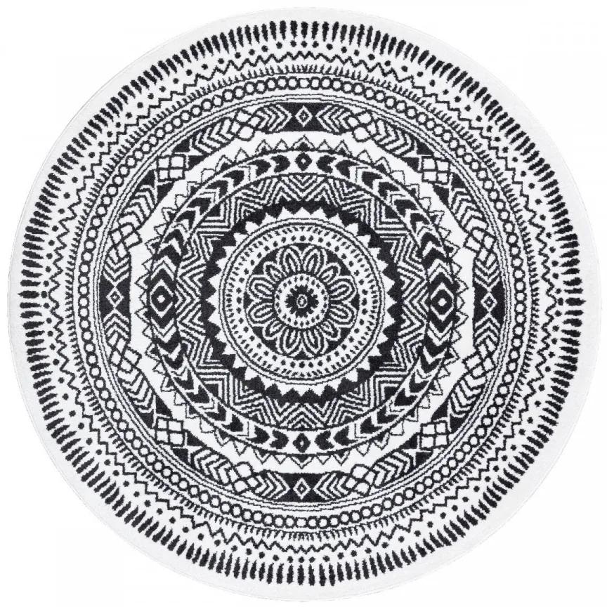 Hans Home | Kusový koberec Napkin grey kruh - 140x140 (průměr) kruh