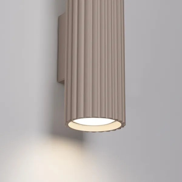 Brilagi - Nástěnné svítidlo CRESTO 2xGU10/10W/230V 20 cm taupe