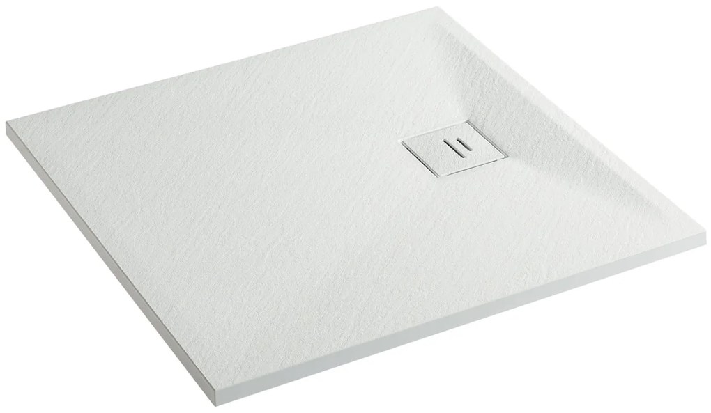Erga Hyper, SMC sprchová vanička 130x90x2, 6 cm + sifon, bílá matná, ERG-V06-SMC-9013S-WH