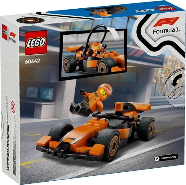 LEGO® City 60442 Jezdec F1 se závodním vozem McLaren