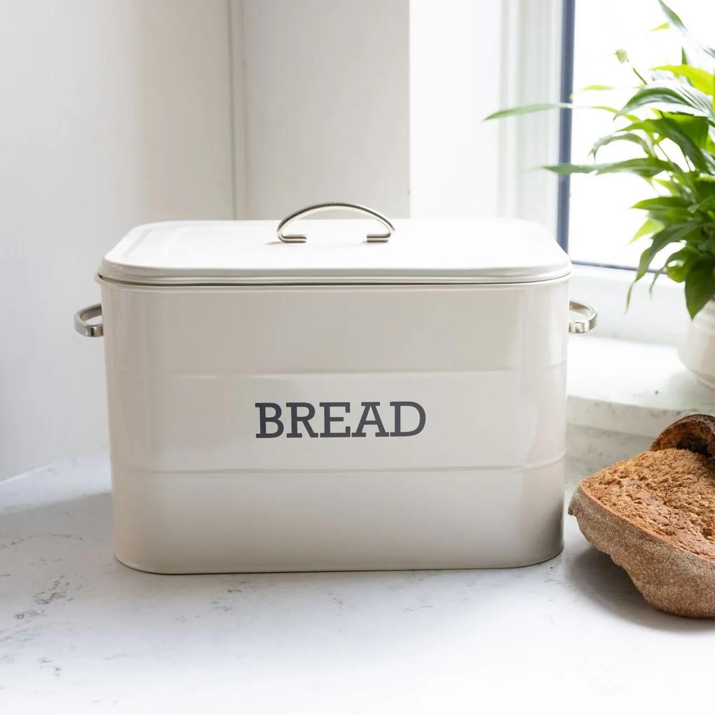 Kitchen Craft Living Nostalgia chlebník bílá