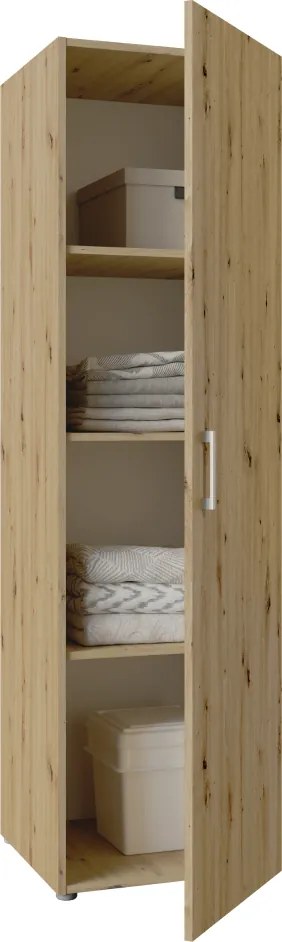 Skříň 1D, policová, dub artisan, ROMER NEW TYP 1