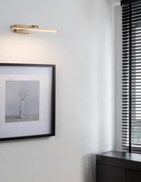 LED nástěnné svítidlo Marnell 37.6 mosaz