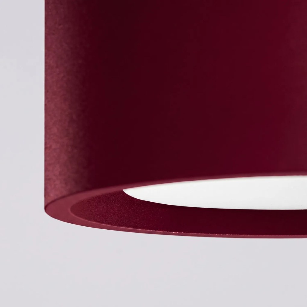 Sollux Lighting Stropní svítidlo MODO 2 bordó GX53