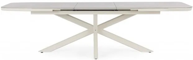 BIZZOTTO Rozkládací jídelní stůl PASCAL 200-260x100 cm světlý