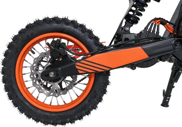 Elektrická motorka E-RIDER X černá