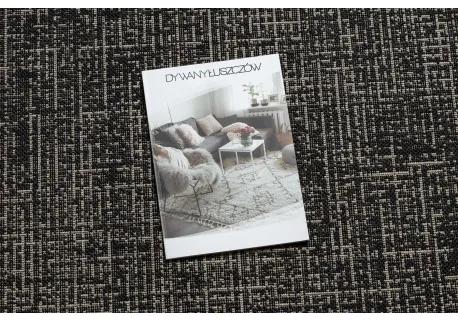Dywany Luszczow Kusový koberec SIZAL FLOORLUX 20401 vzor rámu Černá / stříbrný Rozměr koberce: 240 x 330 cm