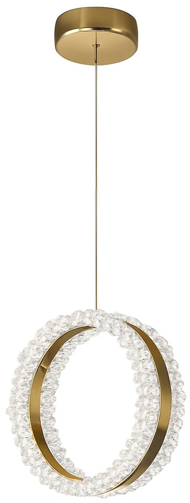 Toolight Závěsné LED osvětlení E36 LHJ098-CP zlaté