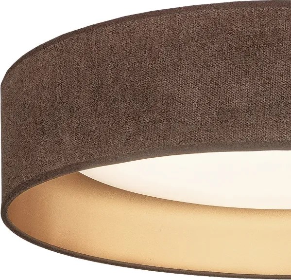 BRILAGI-LED Stm. sv. VELVET SM. VARI 24W/230V 3000-6500K pr.45 cm hnědá/zlatá+DO