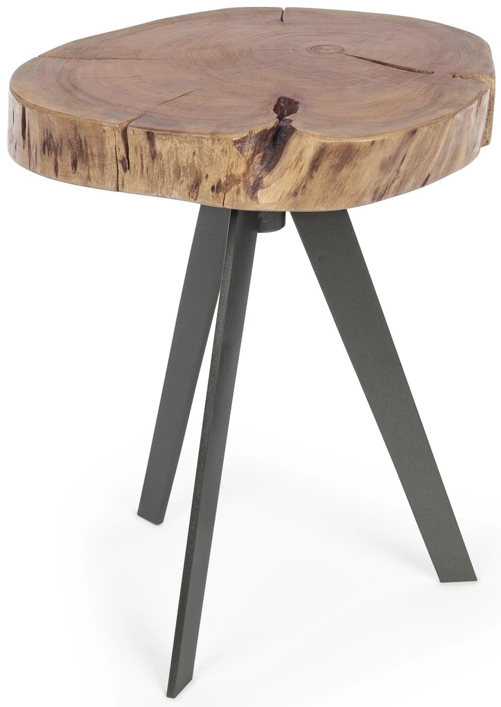 BIZZOTTO Kulatý konferenční stolek ARON ø35 cm 0745483