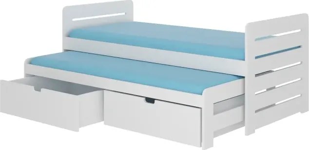 Postel dvojitá TOMI 200x90 bílá