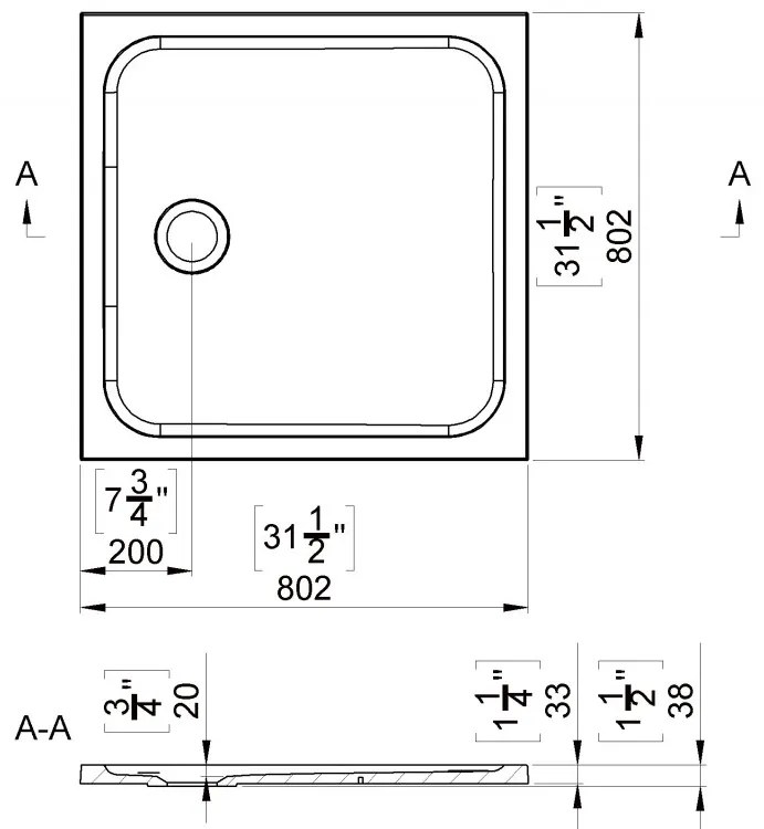 ARTTEC Sprchový kout čtvercový SMARAGD 80 x 80 x 198 cm čiré sklo s vaničkou z litého mramoru POLARIS PAN04510