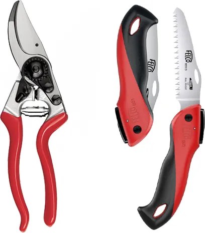 Nůžky FELCO 8+ pilka FELCO 601 dárkový set FEP101