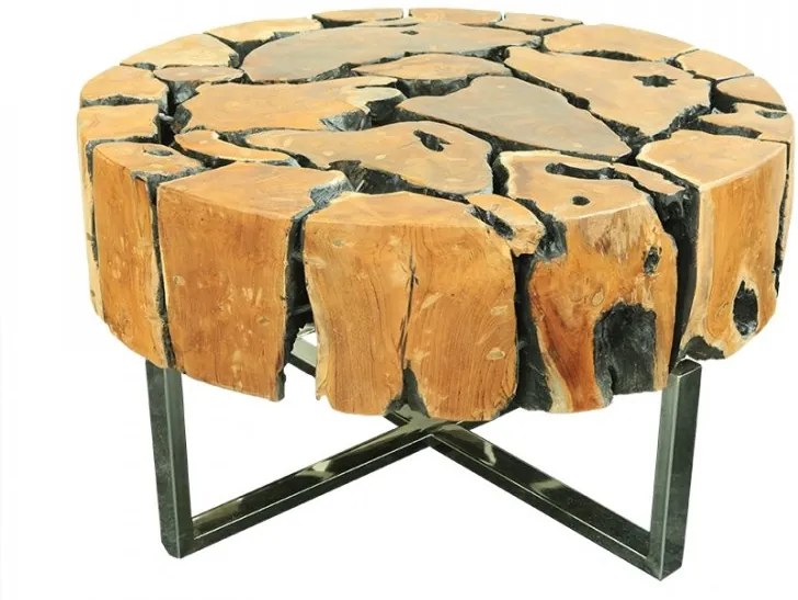 Konferenční stolek Merapi velký, kulatý