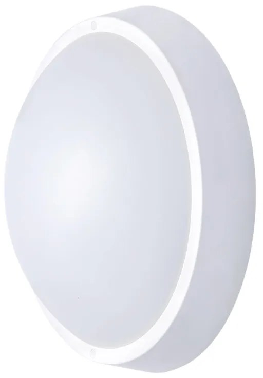 SOLIGHT LED venkovní přisazené svítidlo 30W/230/2200Lm/4000K/120°/IP65, kruhové bílé