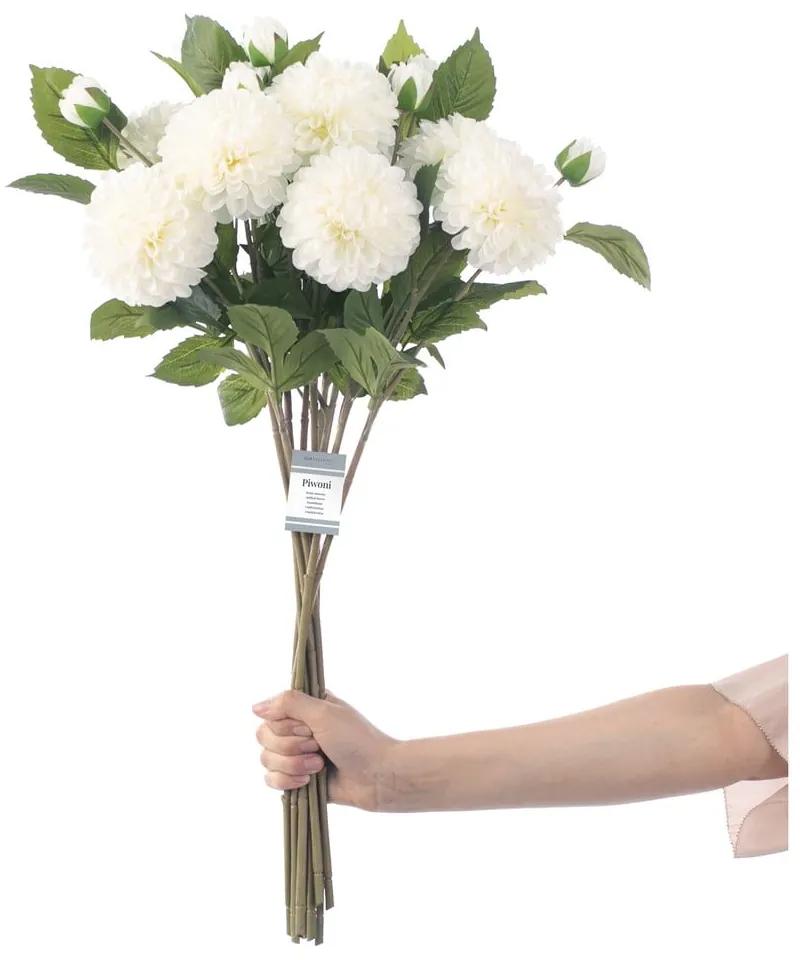 Umělé květiny v sadě 10 ks (výška 62 cm) Dahlia – AmeliaHome