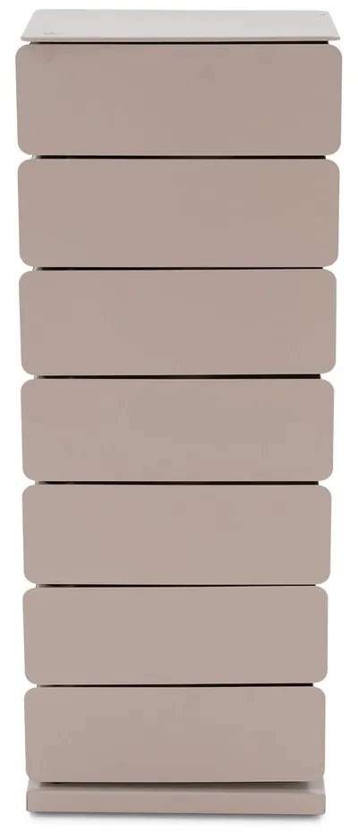 Taupe kovová komoda 37x99x26 cm Joey – Spinder Design