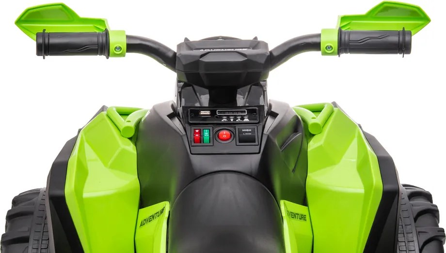 LEAN CARS Elektrická čtyřkolka na baterie GTS1199 zelená