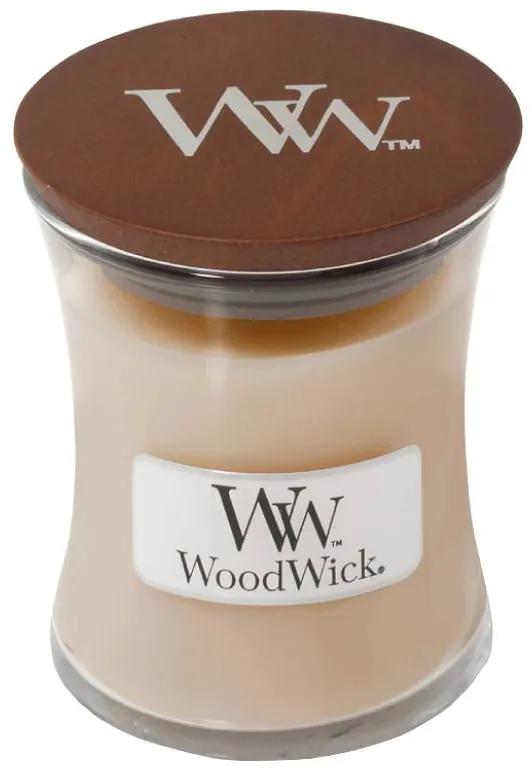 WoodWick – vonná svíčka White Honey (Bílý med), 85 g