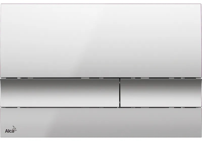 ALCADRAIN Ovládací tlačítko pro předstěnové instalační systémy, chrom mat (M1722)