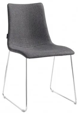 Scab jednací židle ZEBRA POP sledge Barva kostry antracitová kostra HODNOTY čalounění Scab Fabric M1 05 - hnědá látka 2641