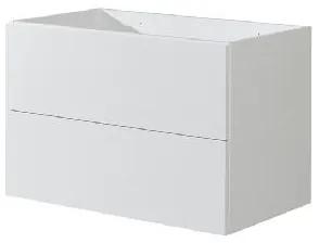 Mereo Aira - Umyvadlová skříňka 808x528x465 mm, 2 zásuvky, bílá CN711S