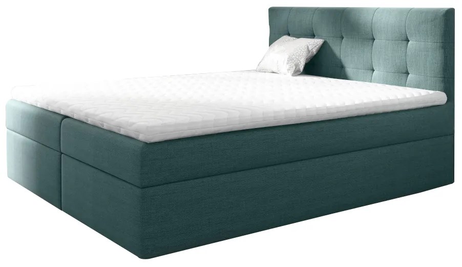 Čalouněná postel boxspring TOP 2, 140x200, inari 87