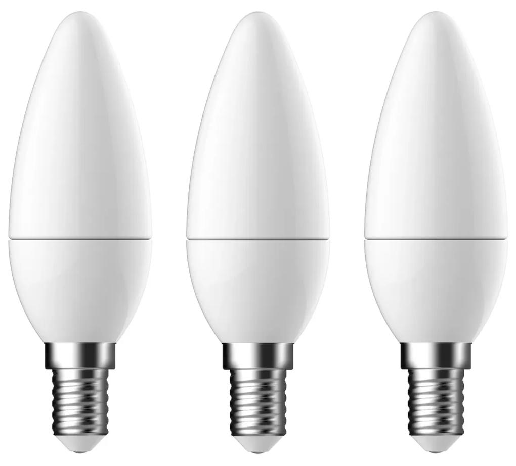 Svíčková LED žárovka NORDLUX C35 se závitem E14 - 3 x 4,9 W LED, 470 lm